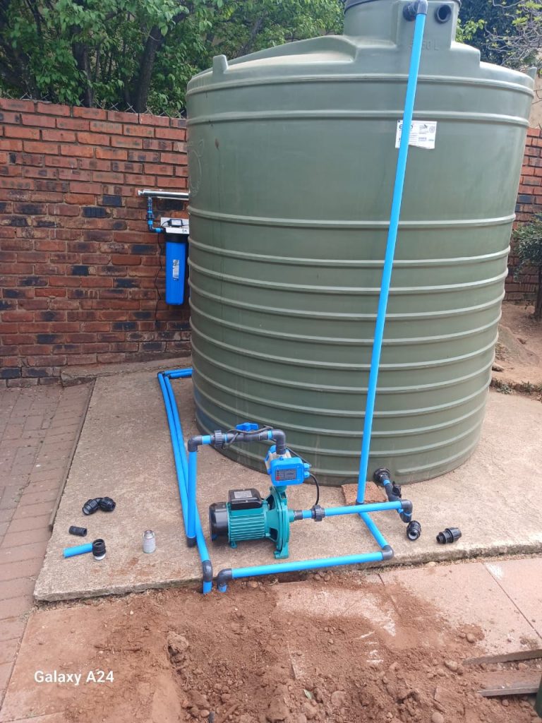 Backup Water Tank